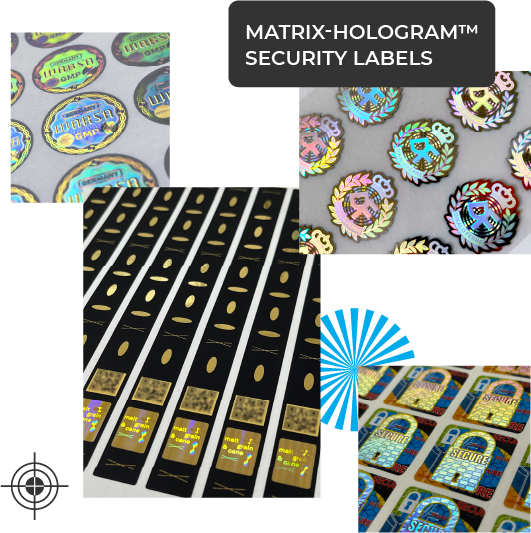 Holographic Anti-counterfeit Labels - Protect & Authenticate