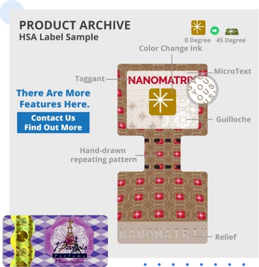 Security Labels - Reliable, Innovative & Smart | NanoMatriX